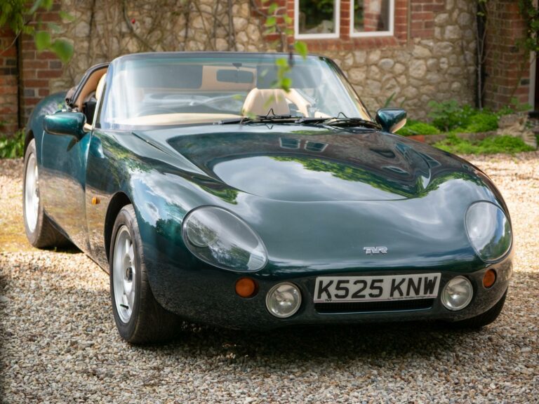 An Early Production 1992 TVR Griffith: The Mighty V8 Roadster From ...