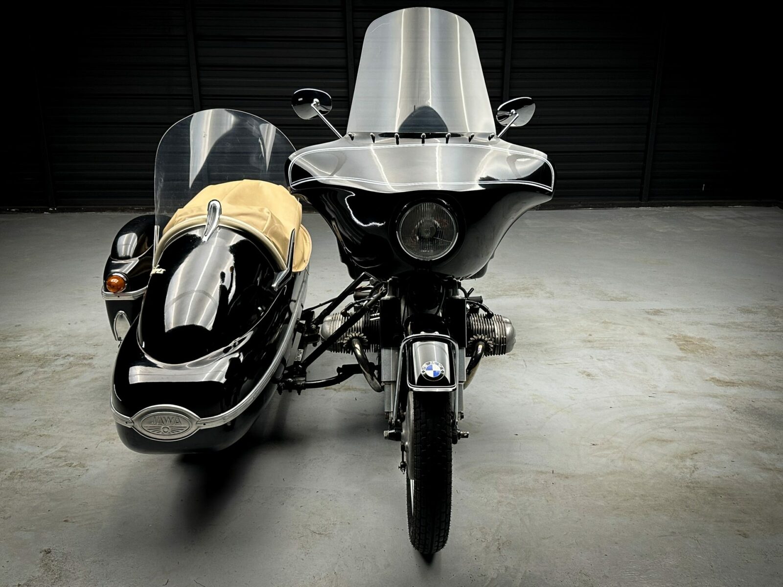 A Beautiful 1960 BMW R69 With A Jawa Velorex Sidecar