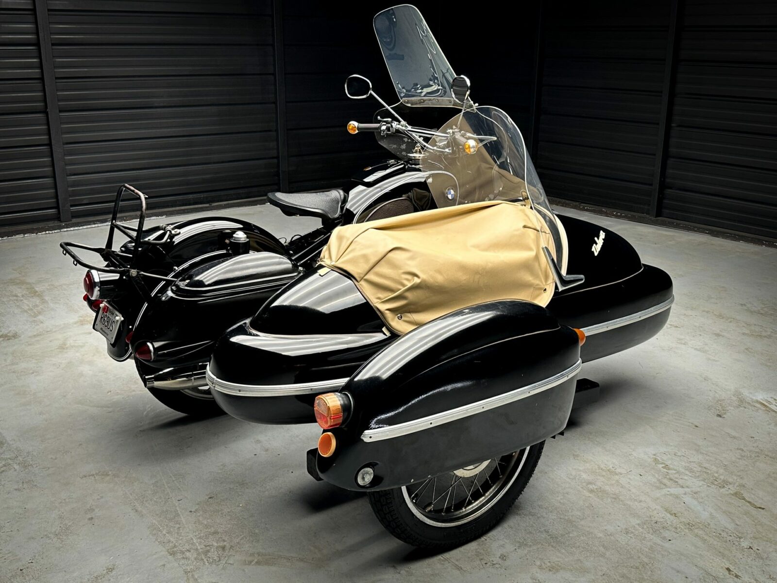 A Beautiful 1960 BMW R69 With A Jawa Velorex Sidecar