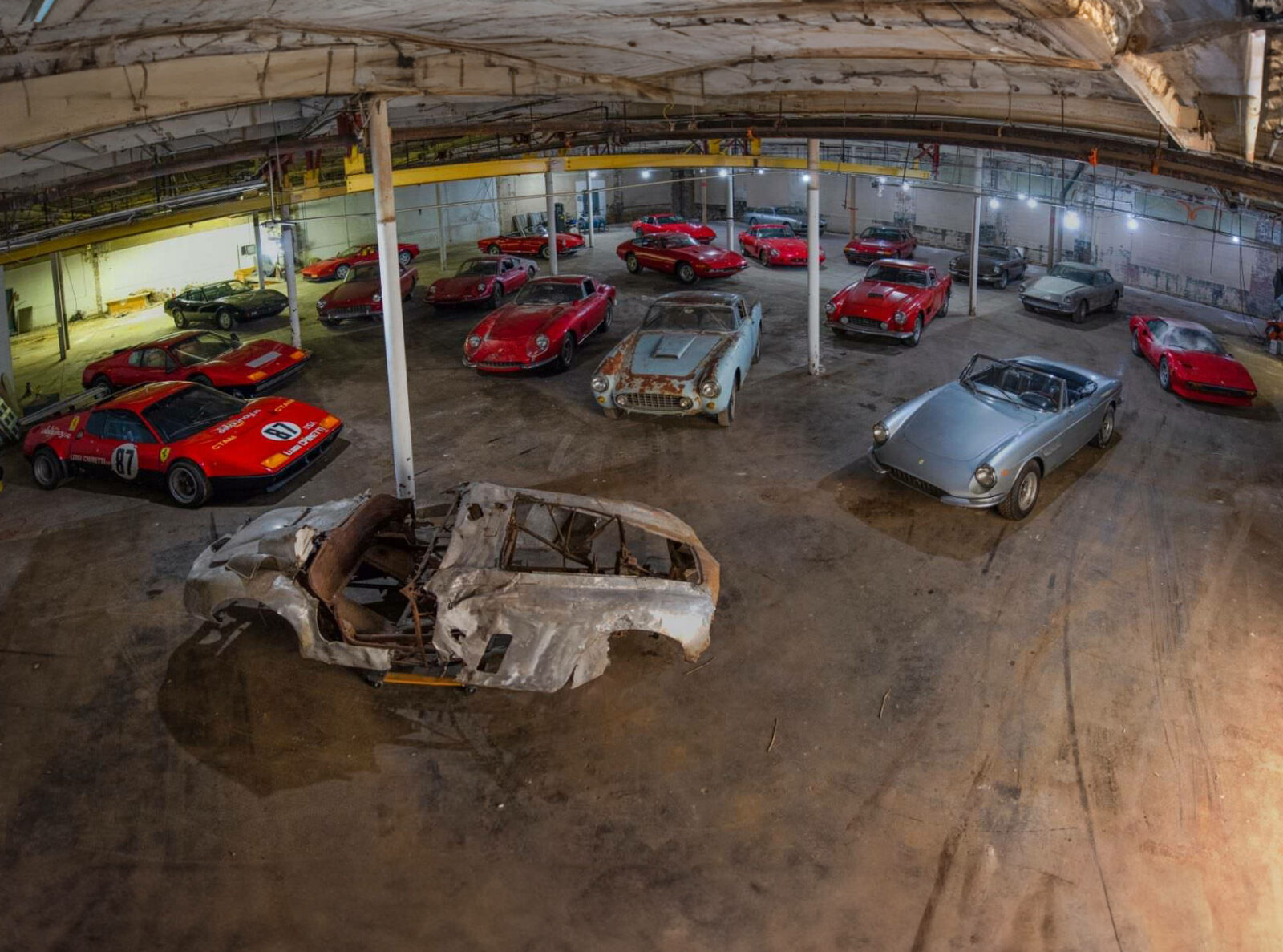 20 Historic Ferraris Found In Collapsed Barn: And They're Now For Sale