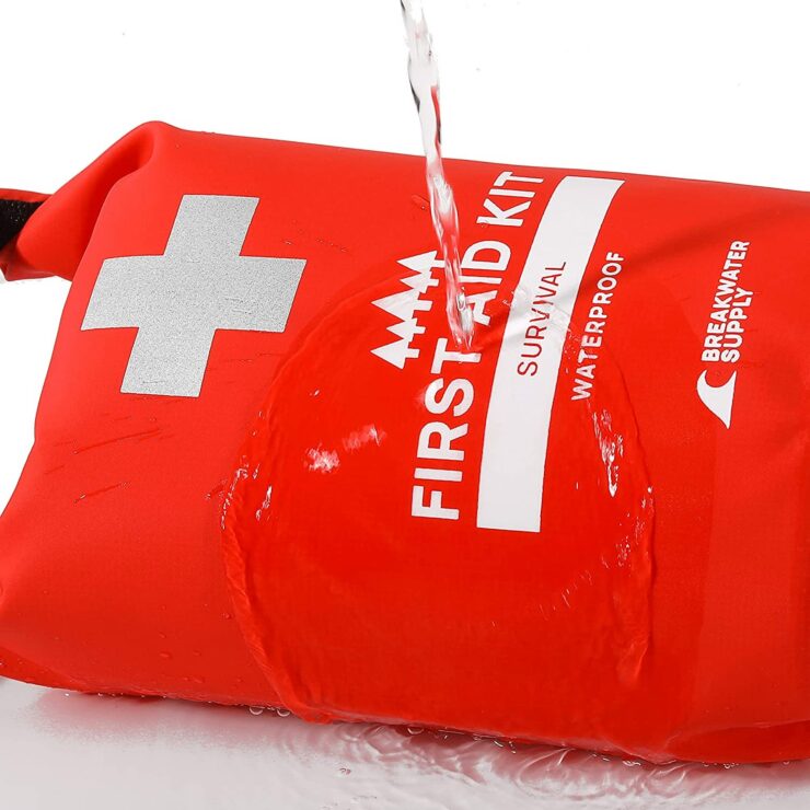 The Breakwater Supply™ Waterproof First Aid Kit