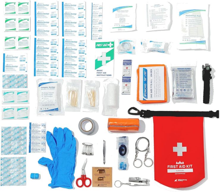 The Breakwater Supply™ Waterproof First Aid Kit