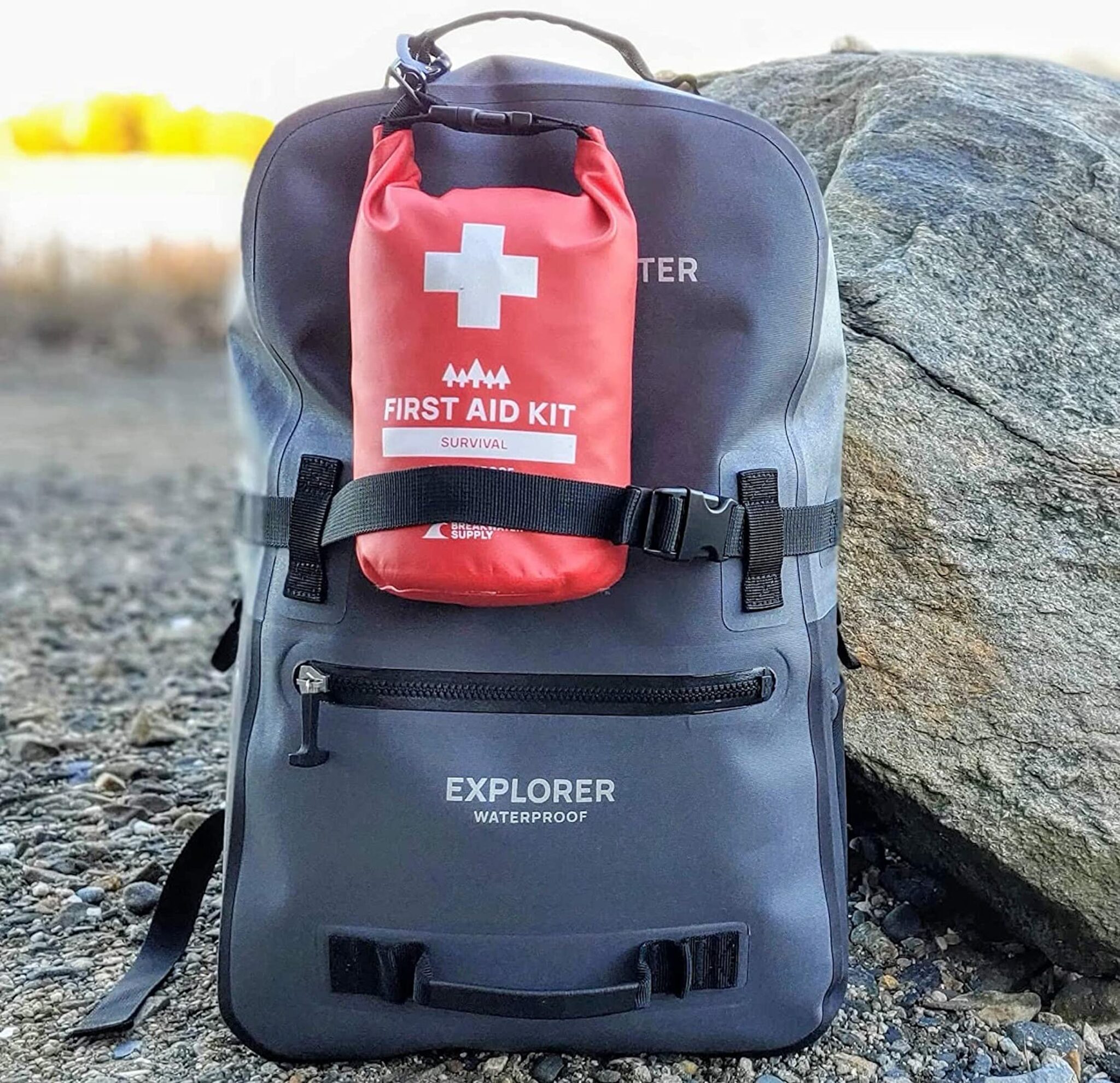 The Breakwater Supply™ Waterproof First Aid Kit