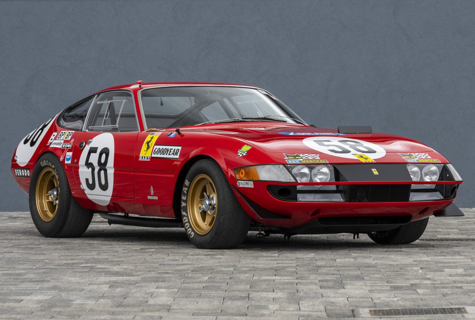 Factory-Prepared Prototype: 1969 Ferrari 365 GTB/4 Daytona Competizione