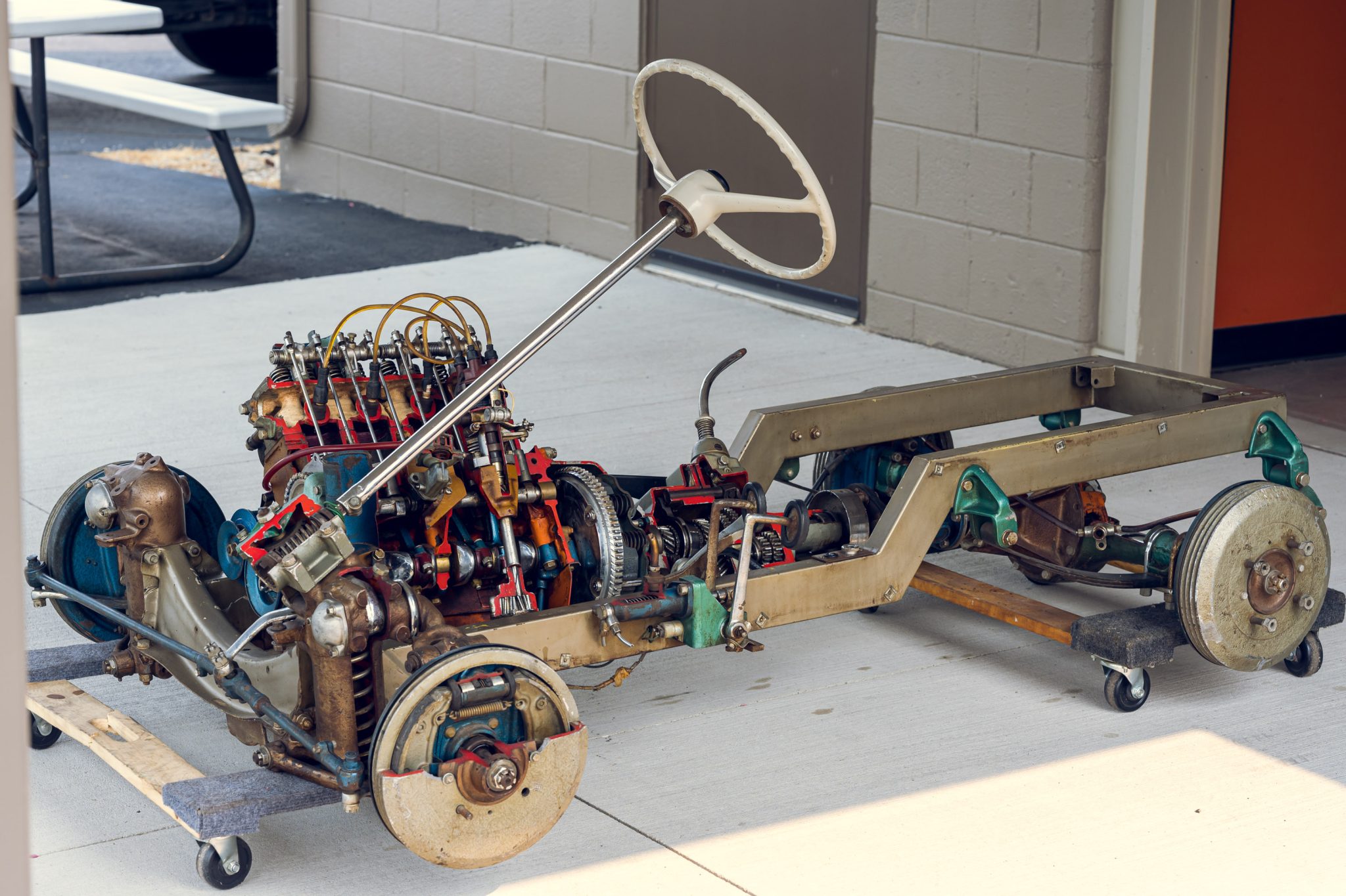 A 1950s Fiat-Based C.E.A.D.A. Instructional Cutaway Model