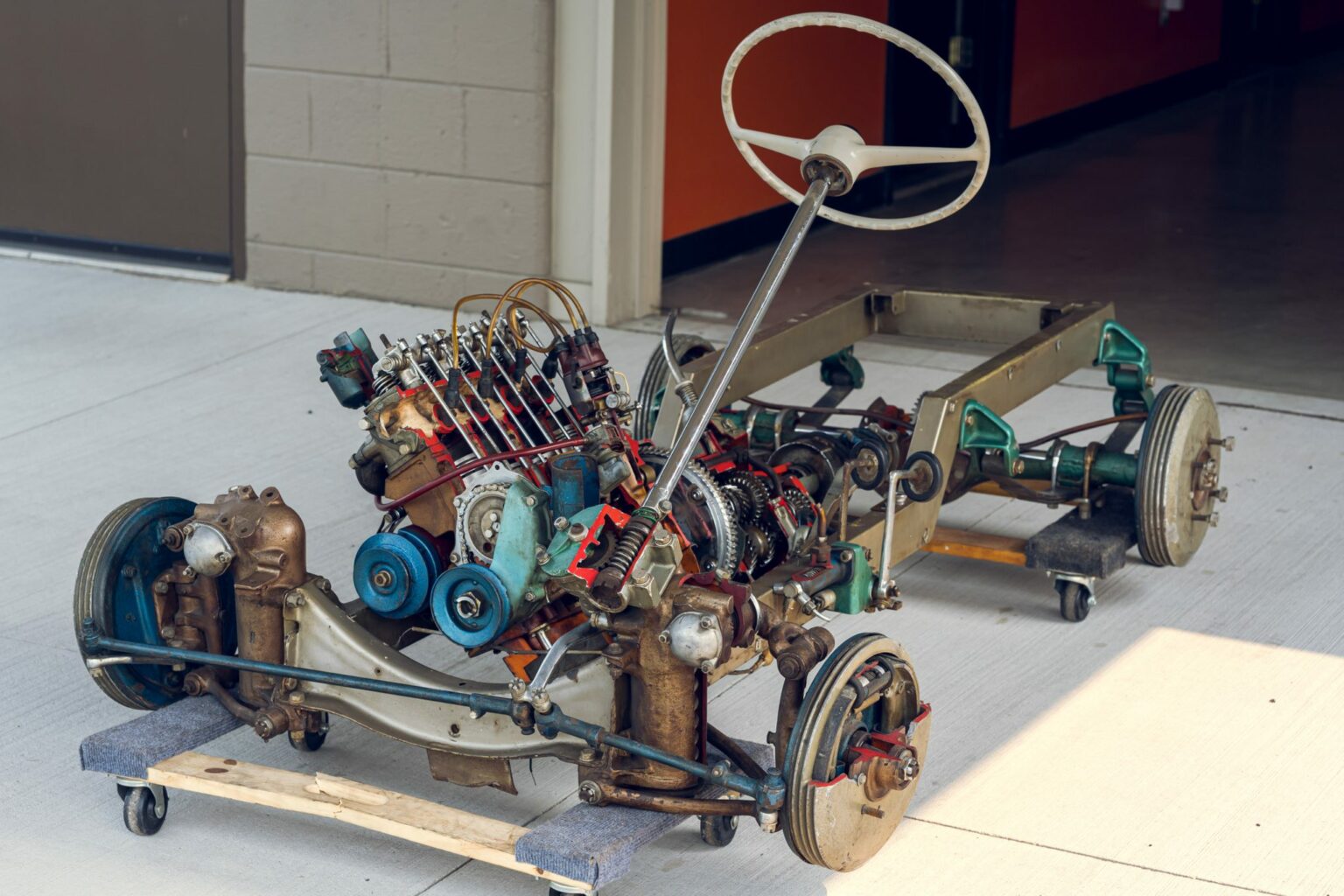 A 1950s Fiat-Based C.E.A.D.A. Instructional Cutaway Model