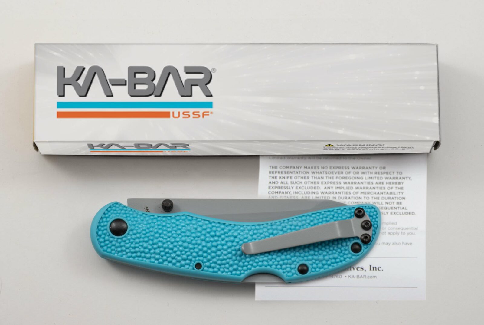 The Ka-Bar United States Space Force "Corser Folder" Pocket Knife: $35+ USD