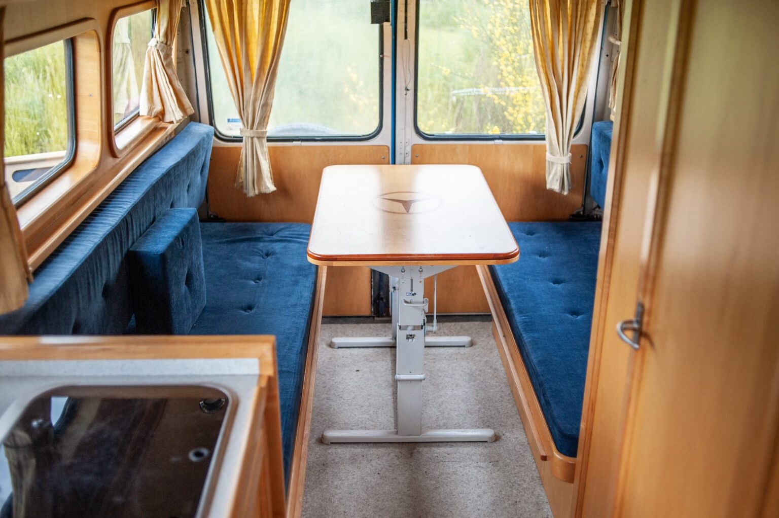 Retro Home On Wheels: An Ex-Police Special Forces Mercedes T2 Camper