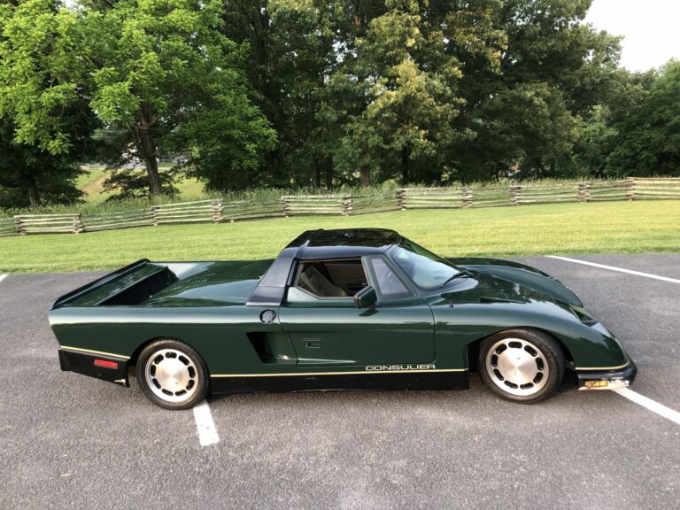 The Mosler Consulier GTP: America's Forgotten 1980s Supercar