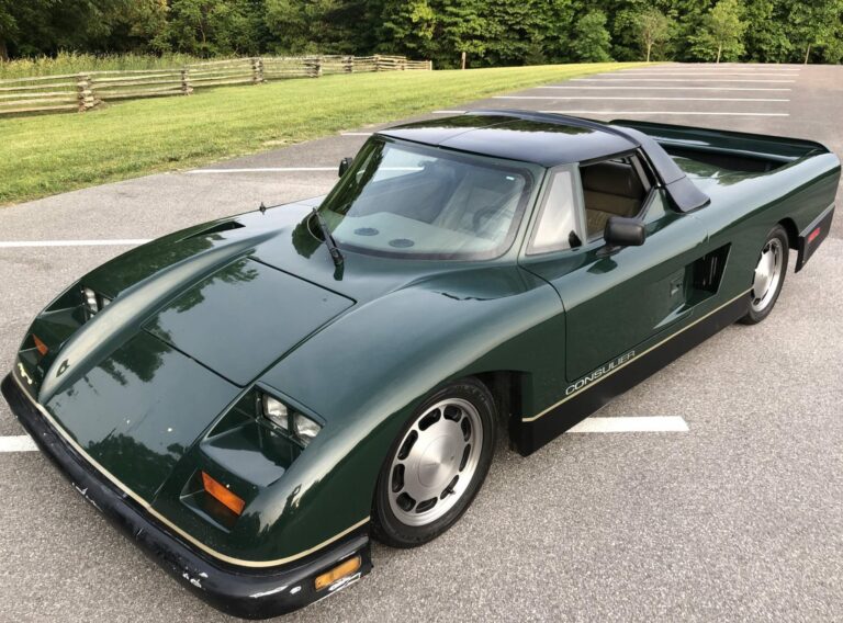 The Mosler Consulier GTP: America's Forgotten 1980s Supercar