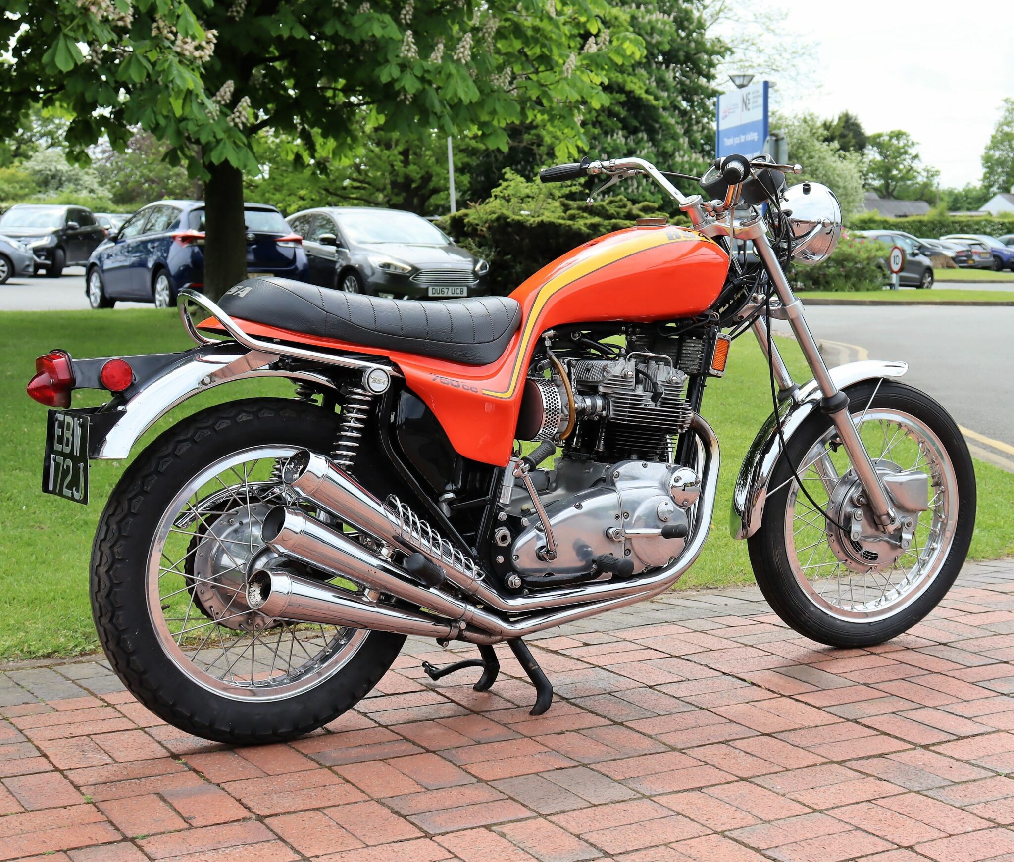 For Sale: The Original BSA Triumph X-75 Hurricane Factory Prototype