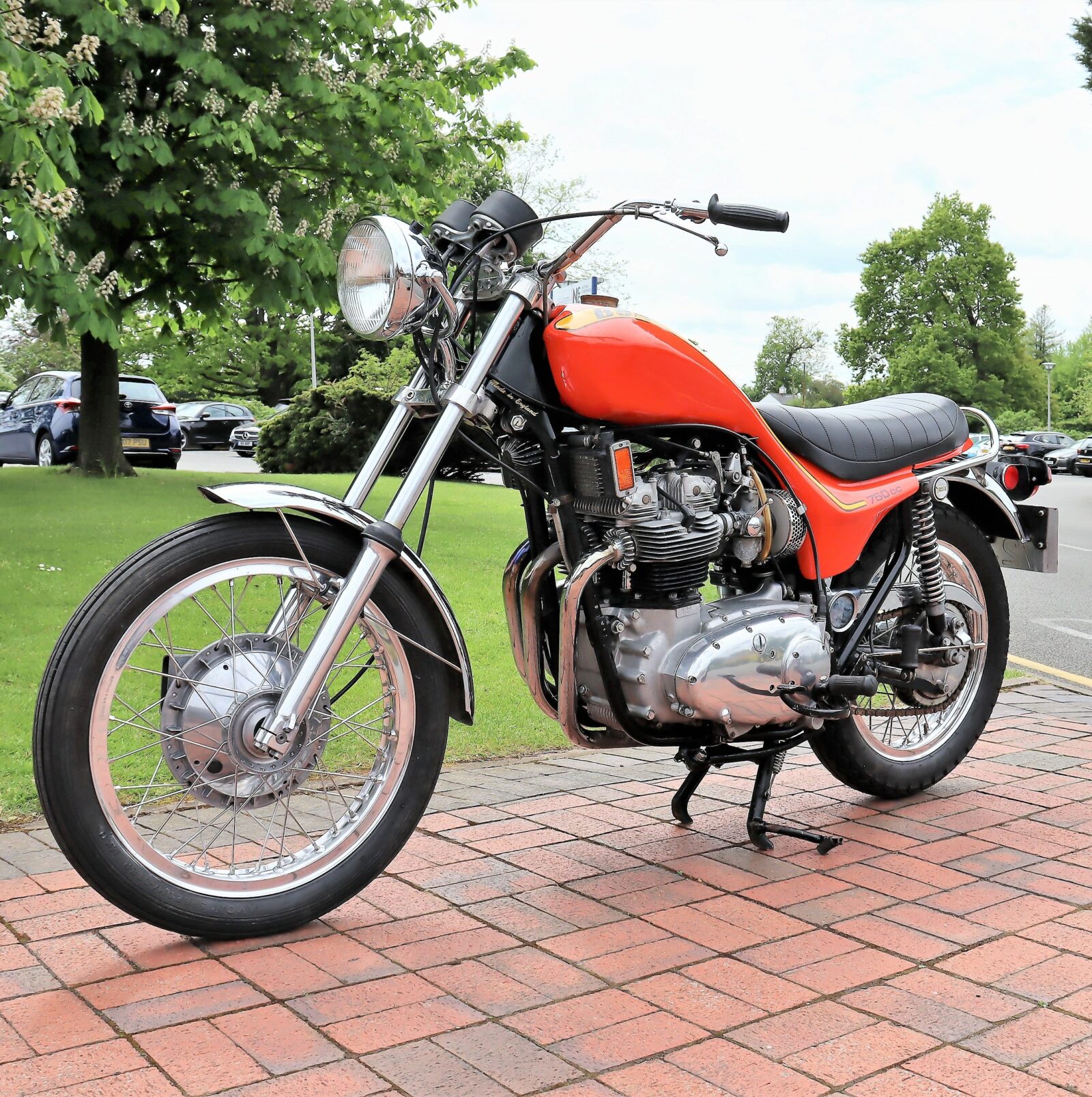 For Sale: The Original BSA Triumph X-75 Hurricane Factory Prototype