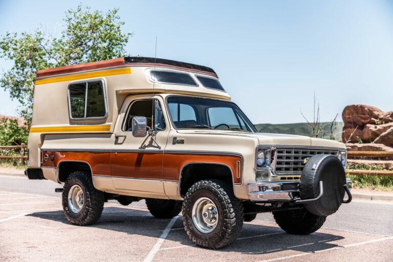 A Retro Go-Anywhere Home On Wheels: A Chevrolet K5 Blazer Cheyenne ...