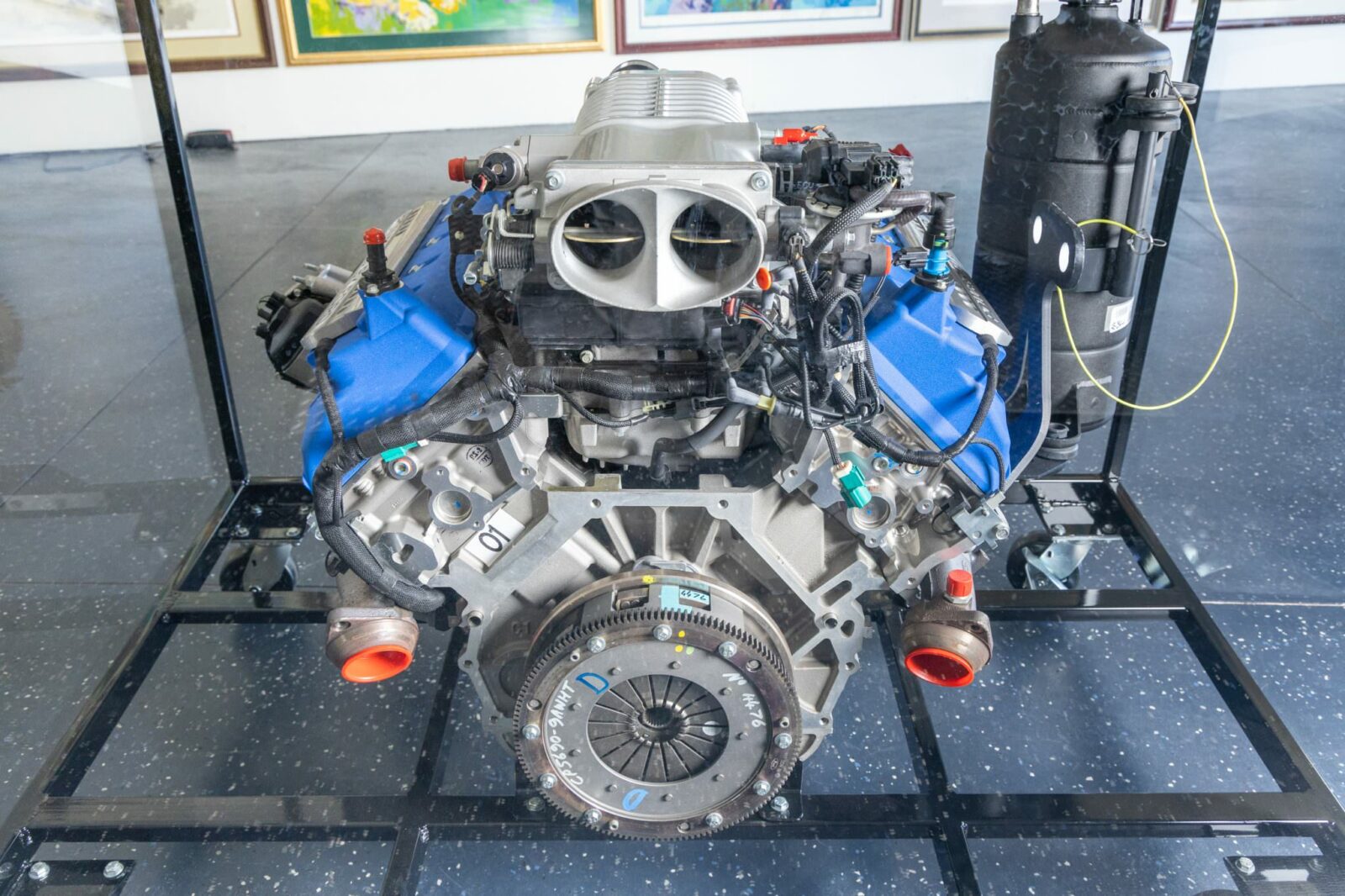 An Unused 550 BHP Factory-Supercharged Ford GT Engine