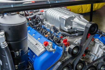 An Unused 550 BHP Factory-Supercharged Ford GT Engine