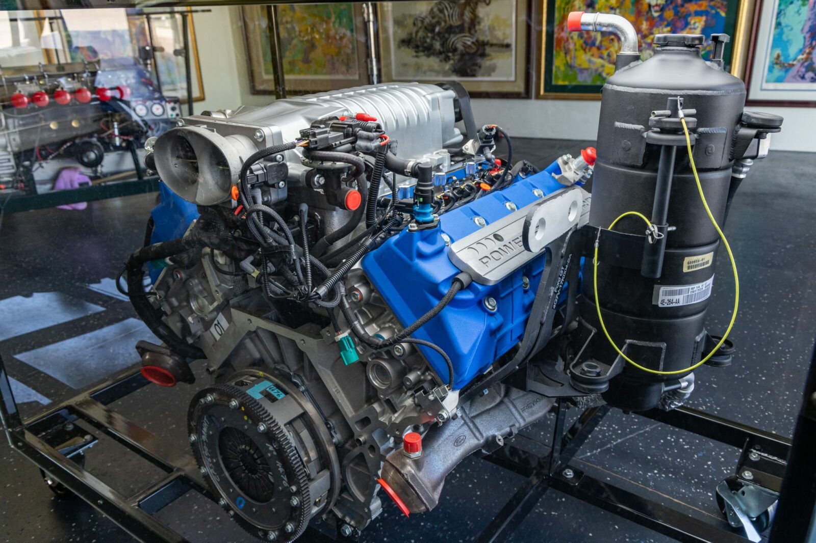 An Unused 550 BHP Factory-Supercharged Ford GT Engine