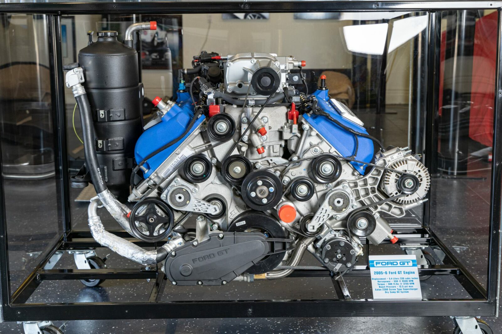 An Unused 550 BHP Factory-Supercharged Ford GT Engine