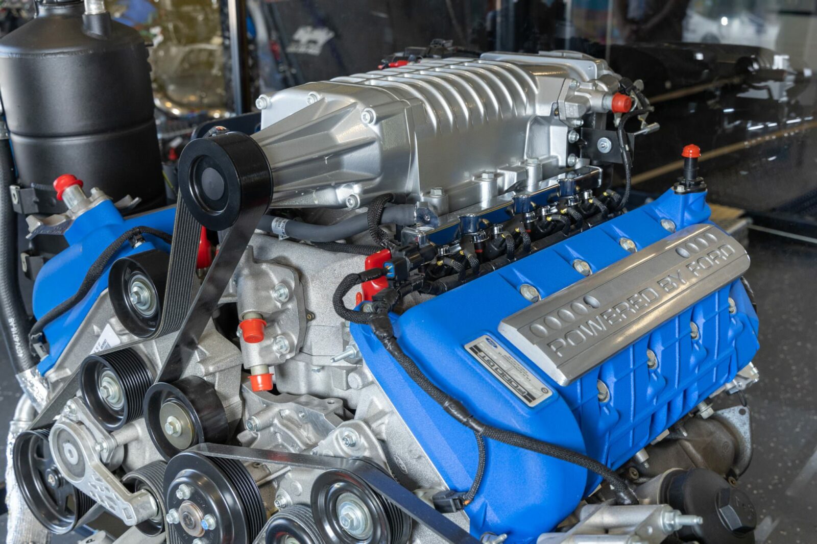 An Unused 550 BHP Factory-Supercharged Ford GT Engine