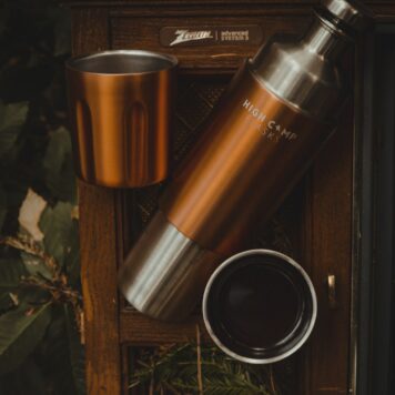The High Camp Firelight 750 Flask: Designed To Hold A Full Bottle Of ...
