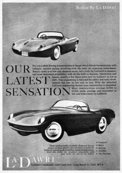 For Sale: A Rare “Jet Age” American Sports Car - The La Dawri Sebring