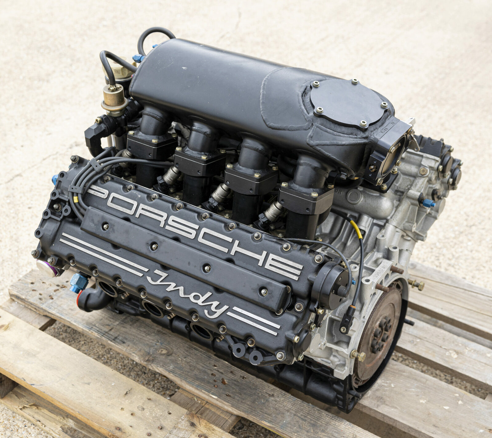 There's An 800 BHP Porsche Type 2708 Indy V8 Engine For Sale