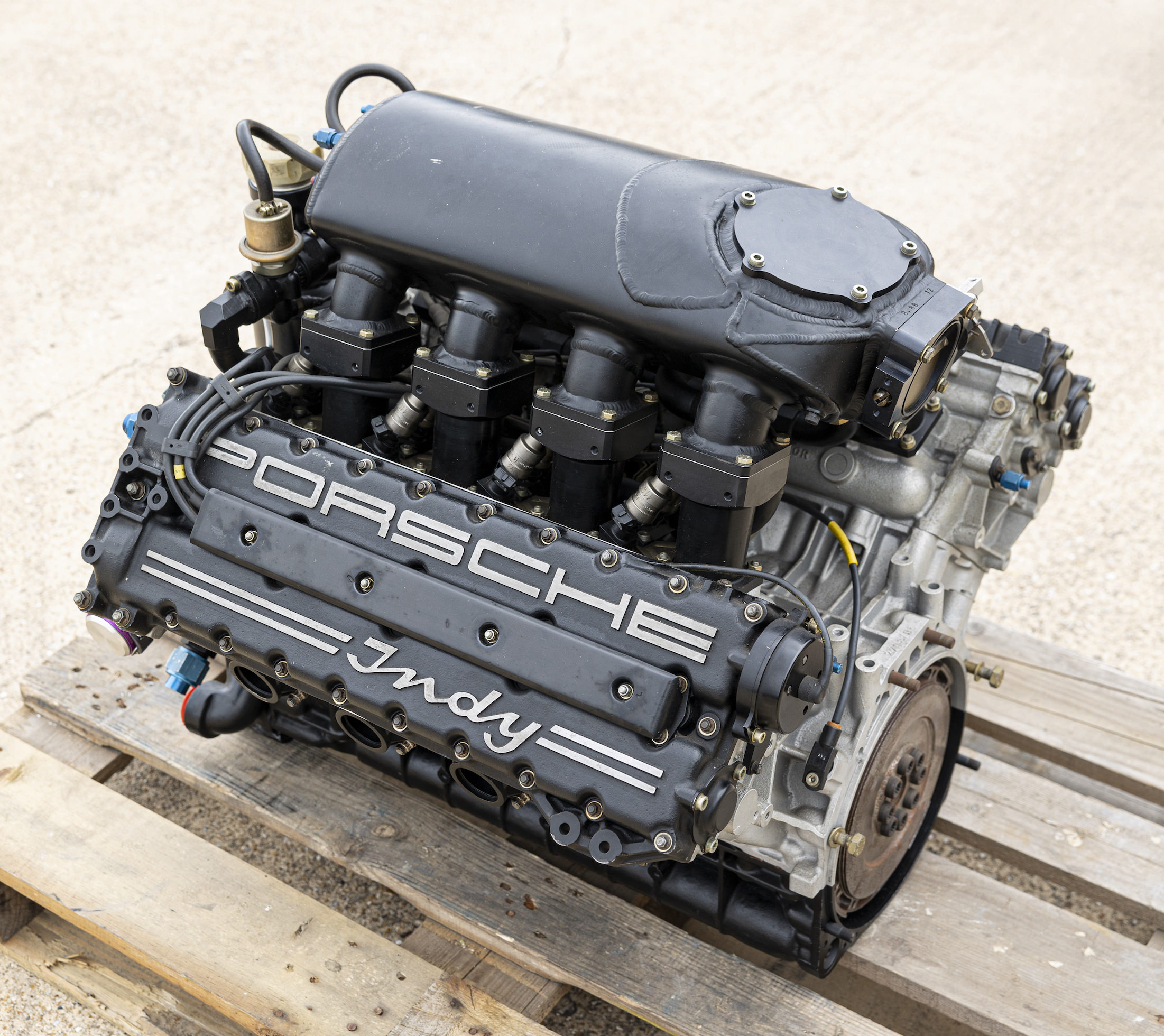There s An 800 BHP Porsche Type 2708 Indy V8 Engine For Sale