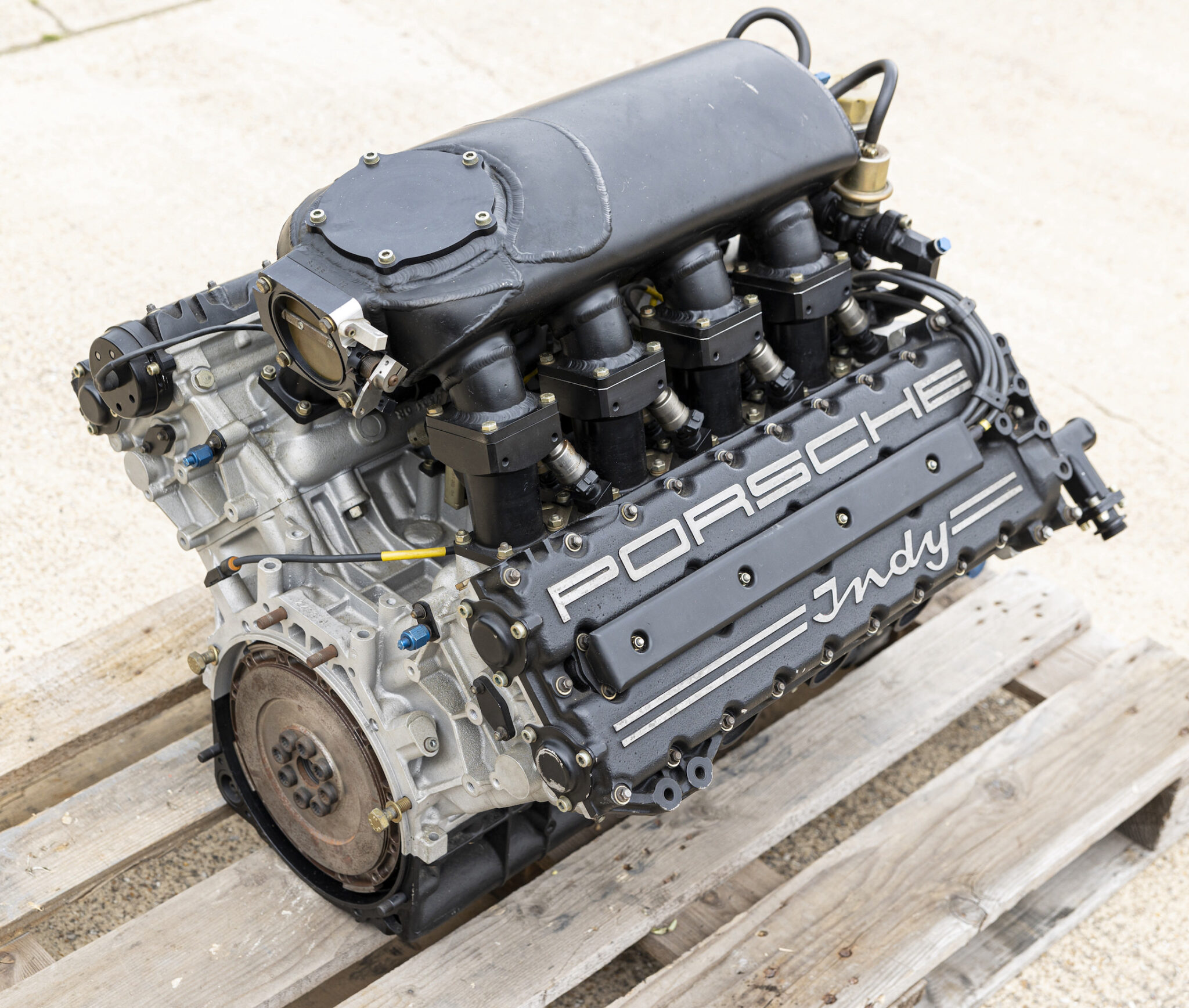 There's An 800 BHP Porsche Type 2708 Indy V8 Engine For Sale