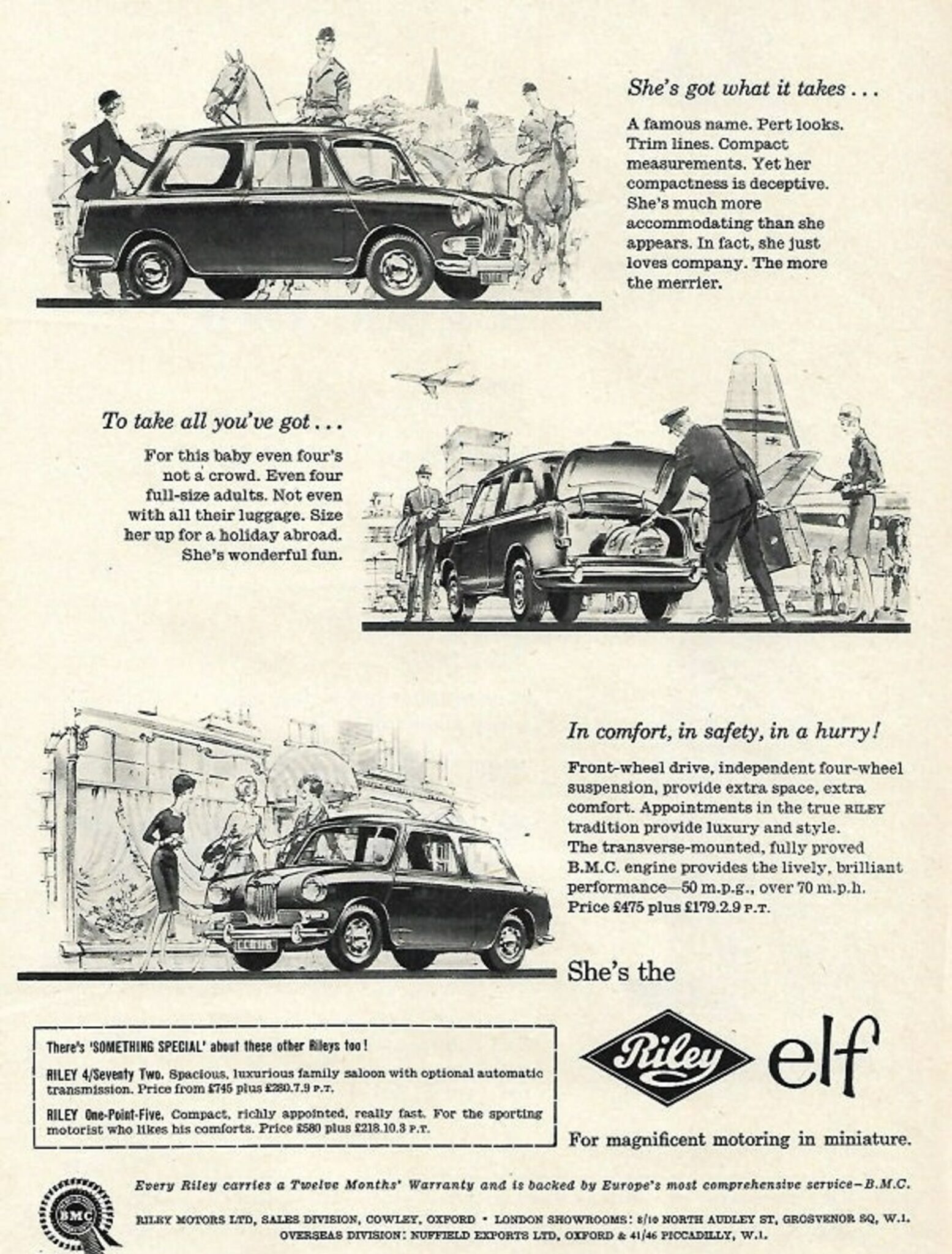 The Quirky Riley Elf – The "Other" Classic Mini
