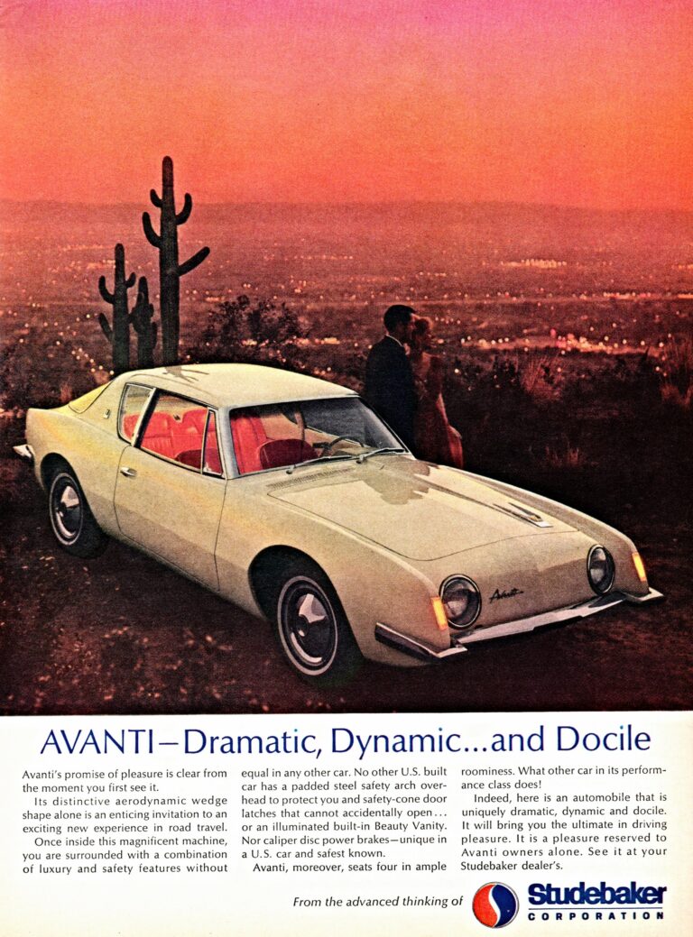 The Factory-Supercharged Studebaker Avanti R2: “The World’s Fastest ...