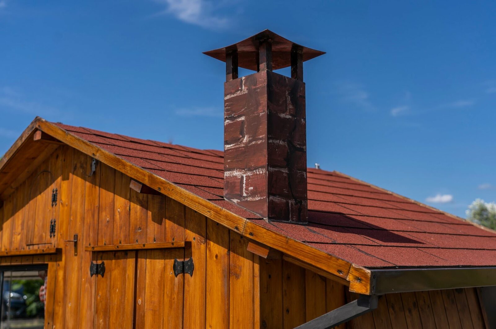 For Sale: A Volkswagen Beetle Swiss Cabin (With A Working Chimney)