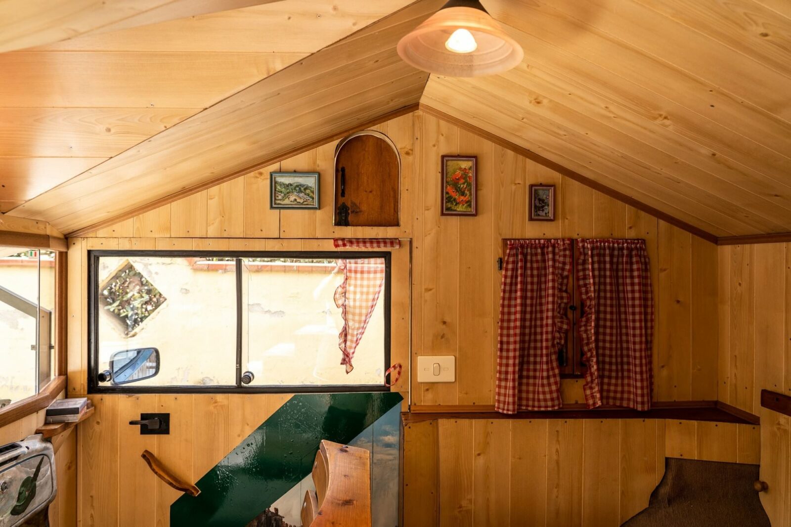 For Sale: A Volkswagen Beetle Swiss Cabin (With A Working Chimney)