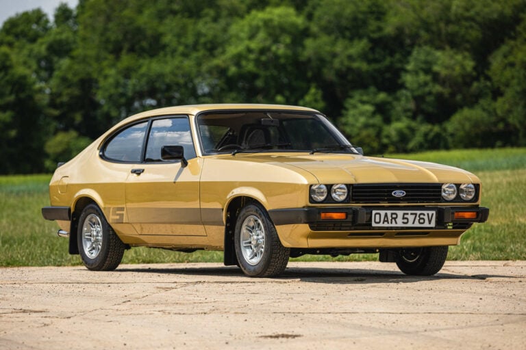 Two Original Ford Capris From "The Professionals" TV Series Are For Sale