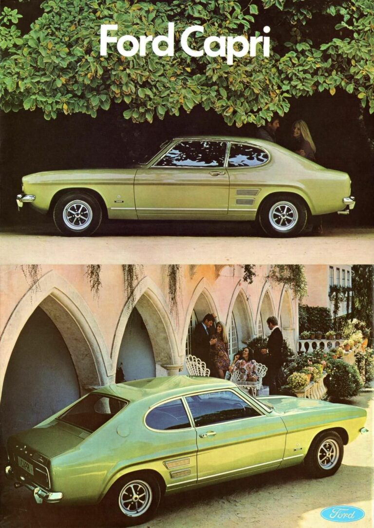 Two Original Ford Capris From "The Professionals" TV Series Are For Sale