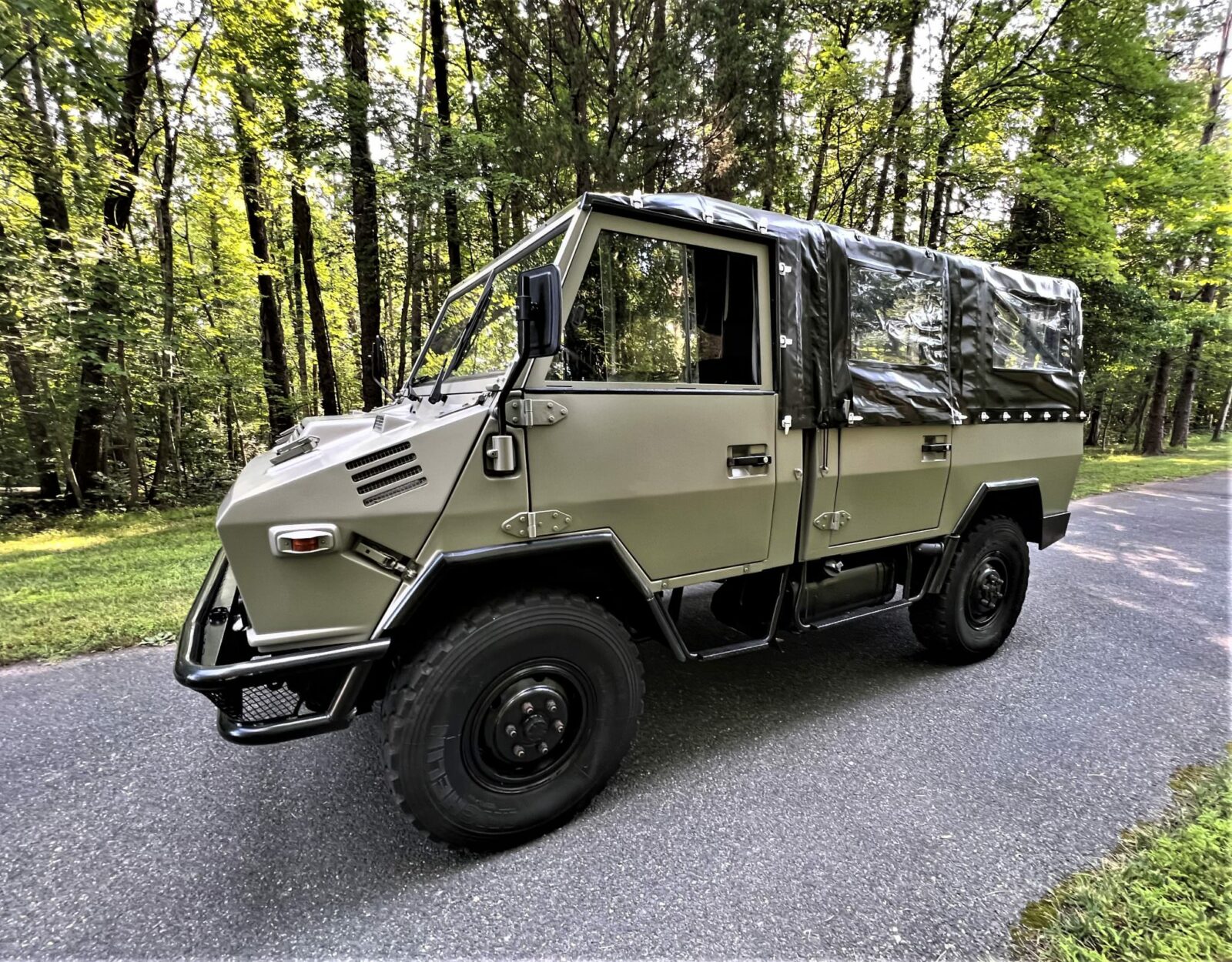 Rare In The USA: An Ex-Italian Military Iveco VM90 Torpedo 4x4 Unimog Rival