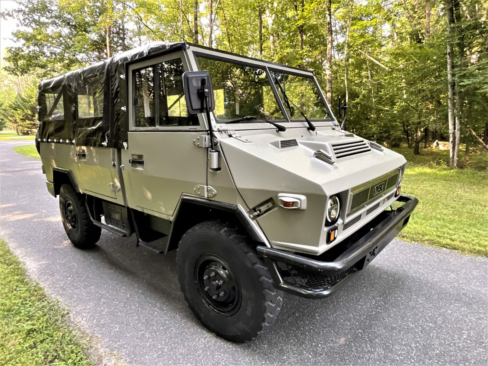 Rare In The USA: An Ex-Italian Military Iveco VM90 Torpedo 4x4 Unimog Rival
