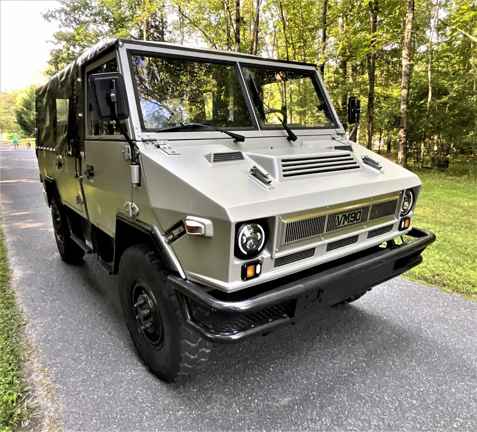 Rare In The USA: An Ex-Italian Military Iveco VM90 Torpedo 4x4 Unimog Rival
