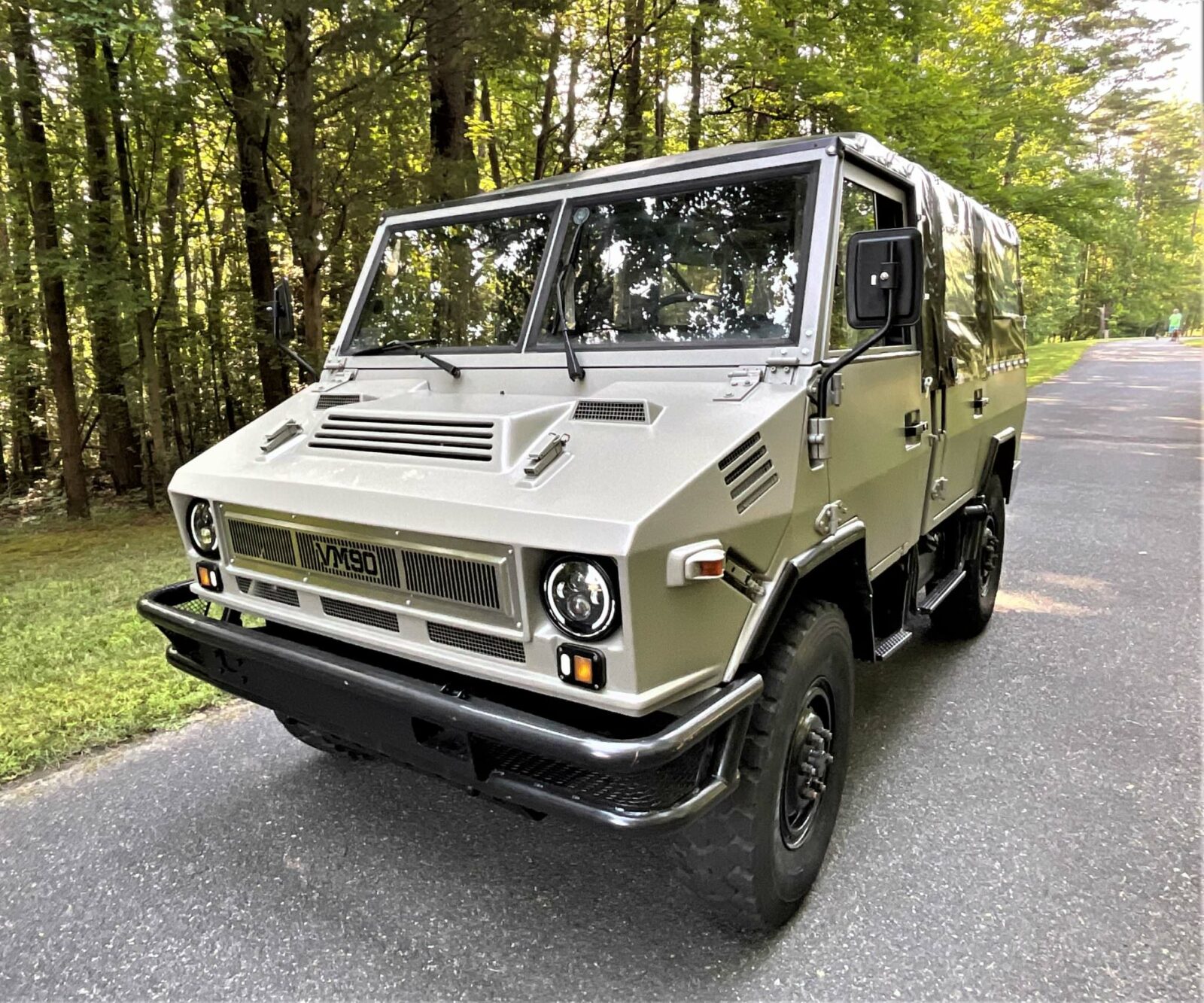 Rare In The USA: An Ex-Italian Military Iveco VM90 Torpedo 4x4 Unimog Rival