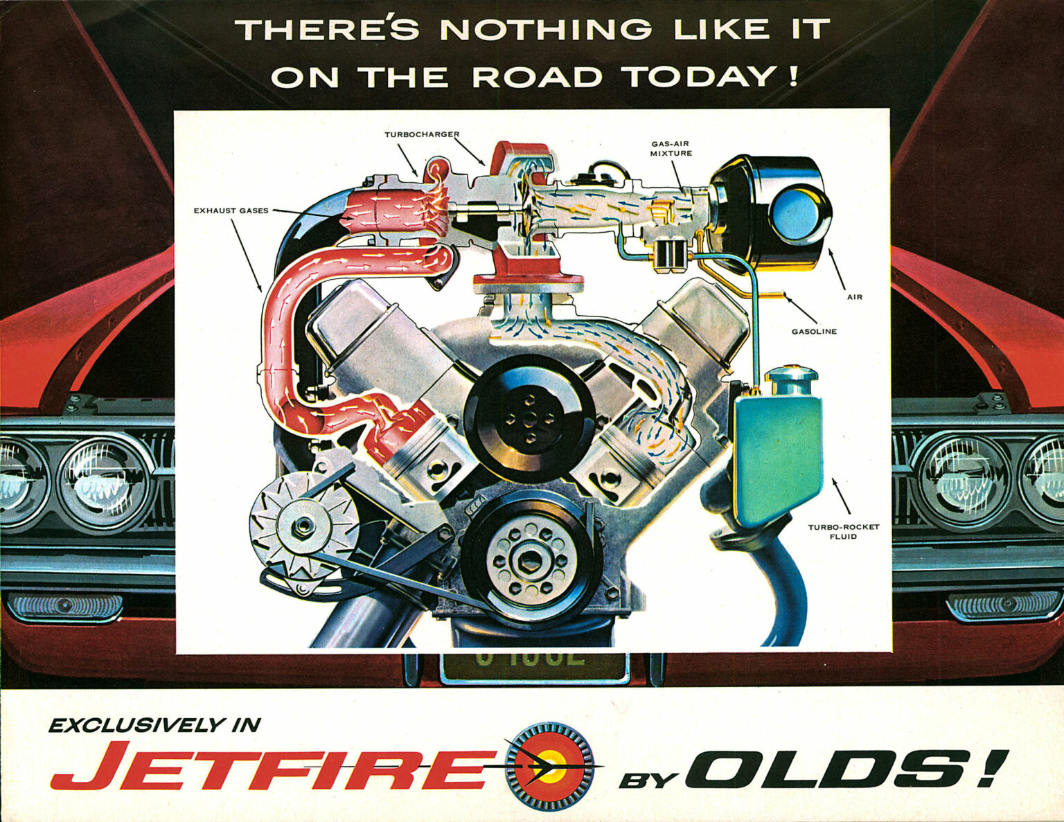 For Sale: An Oldsmobile Jetfire Turbo Rocket V8 – The World's First ...