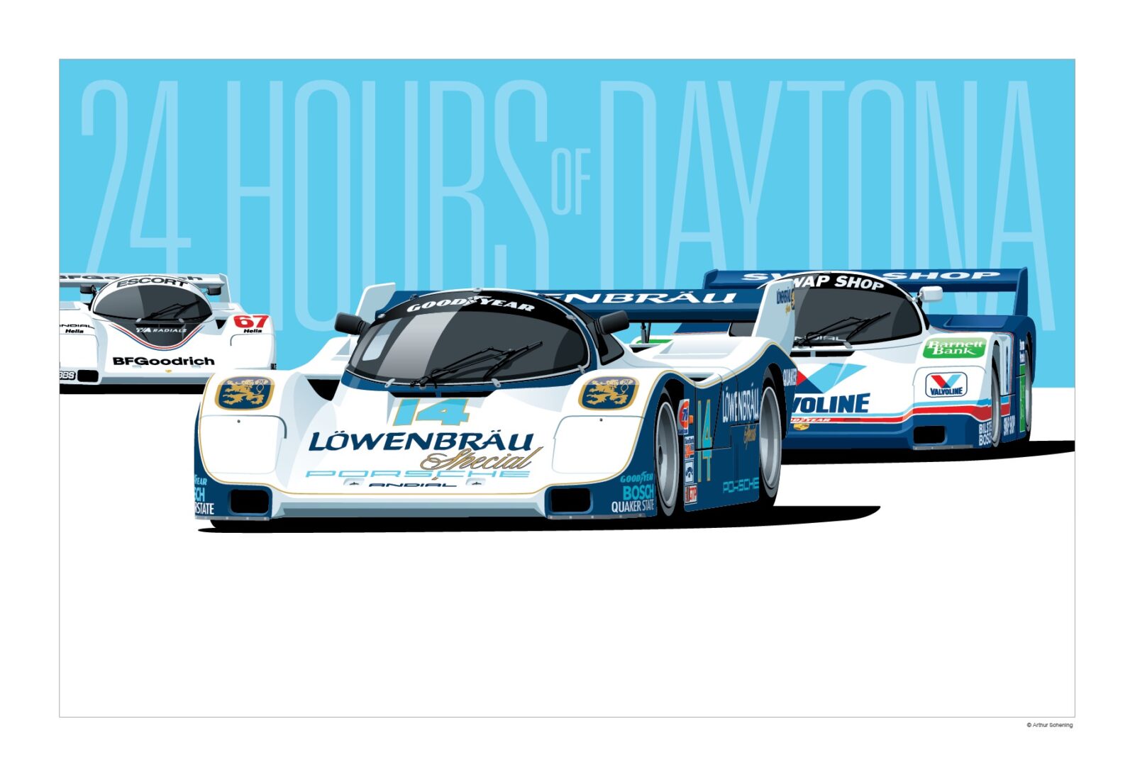 Historically Significant Race Cars: An Art Collection By Arthur Schening