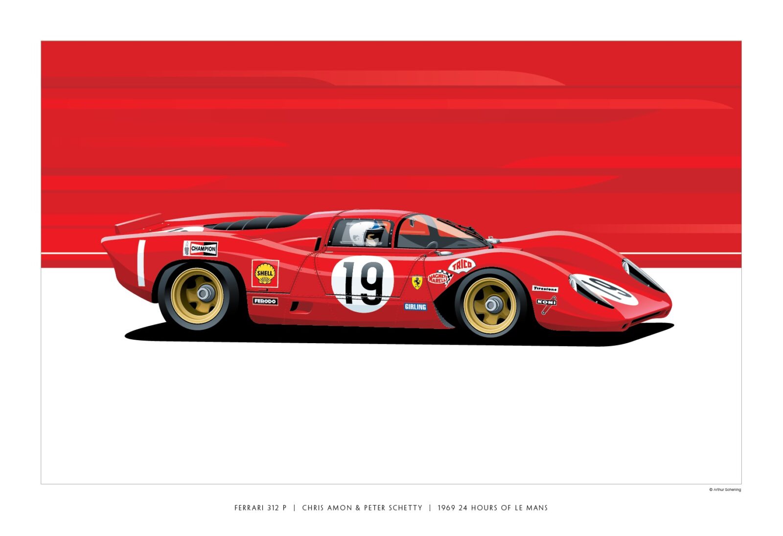 Historically Significant Race Cars: An Art Collection By Arthur Schening
