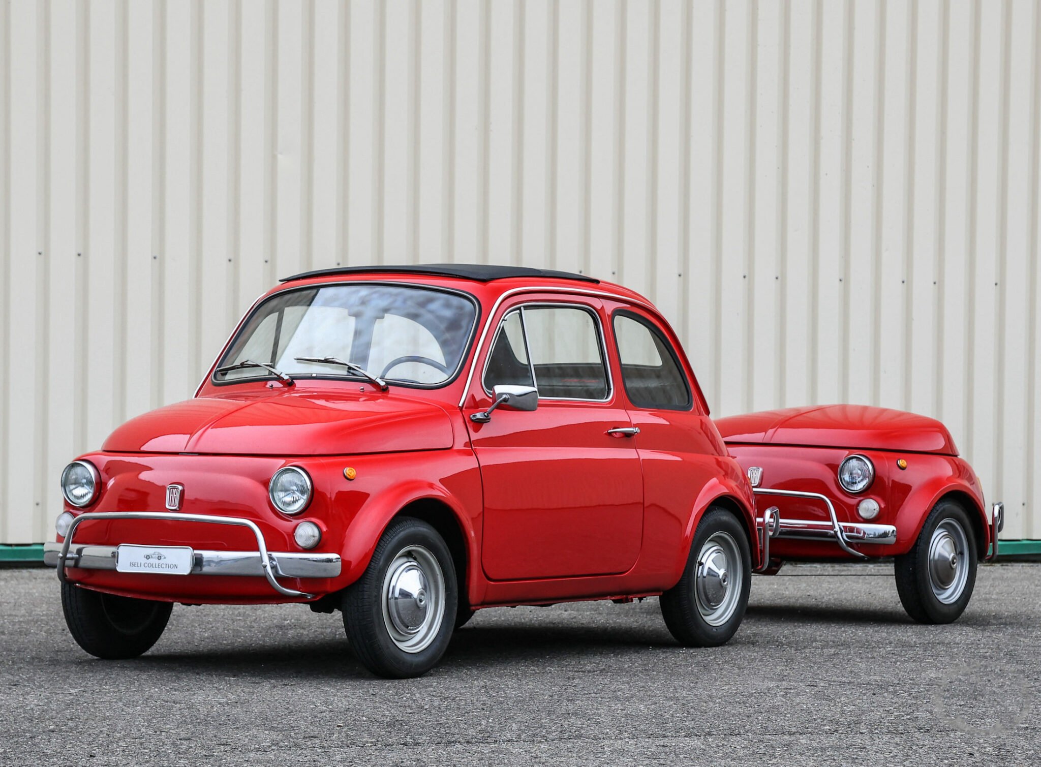 For Sale: An Adorable 1970 Fiat 500 L With A Matching Trailer