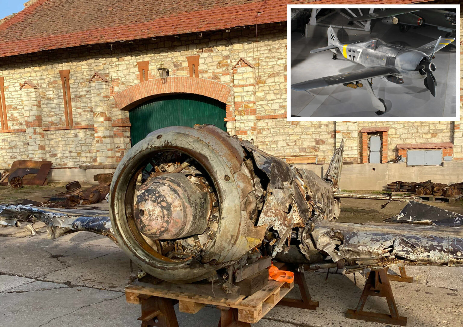 Project Plane For Sale: A Crashed WWII Focke-Wulf Fw 190: $600,000 USD