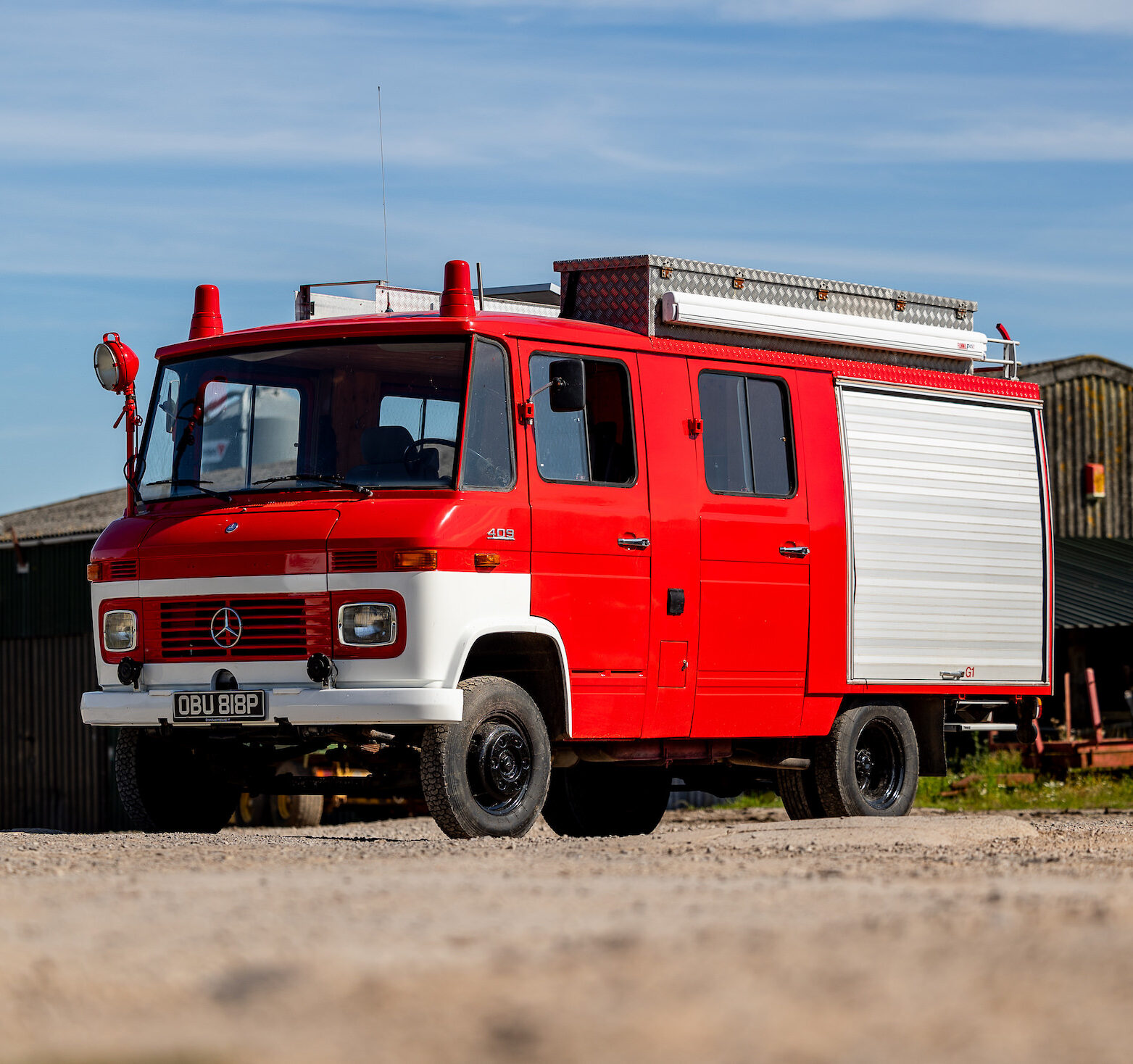 Camper Conversion: 1976 Mercedes-Benz T2 Fire Truck – $14,970+ USD