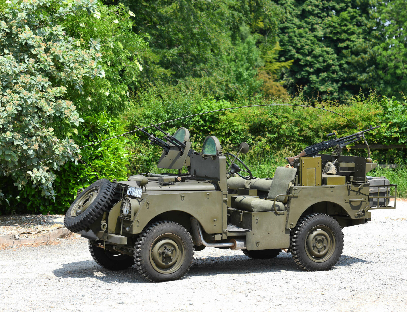 A Rare Bulletproof Minerva Series I 4x4 Special Forces Vehicle