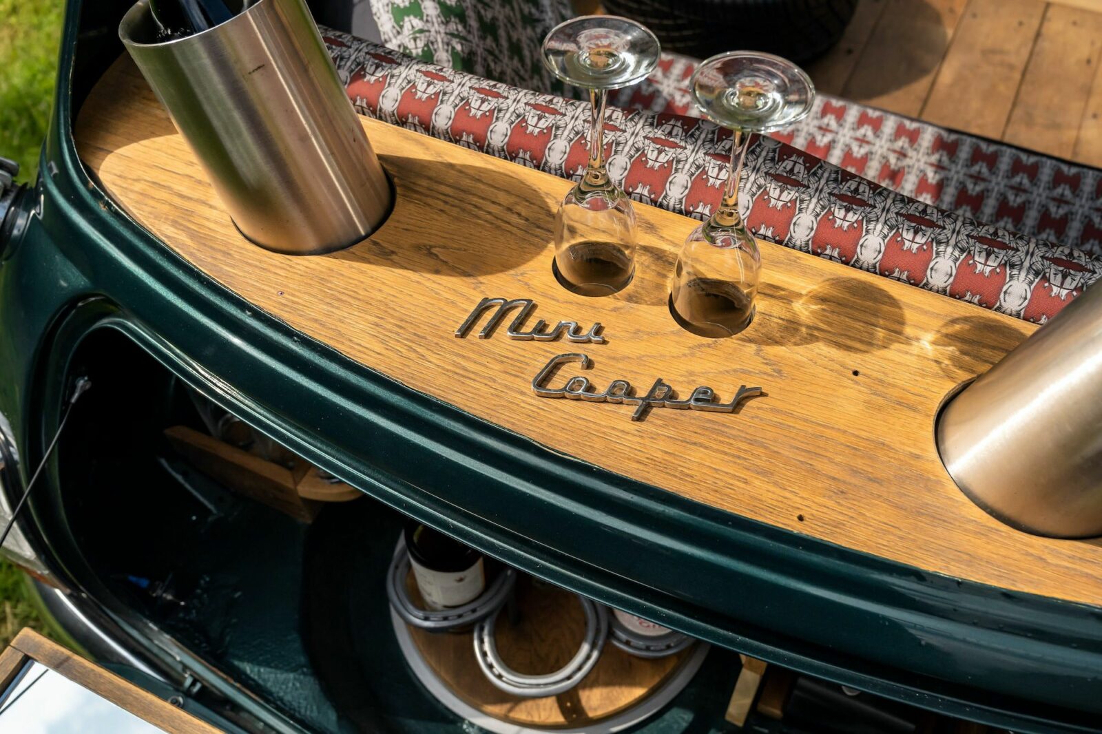 A "MiniBar" Made From A Real Mini Cooper