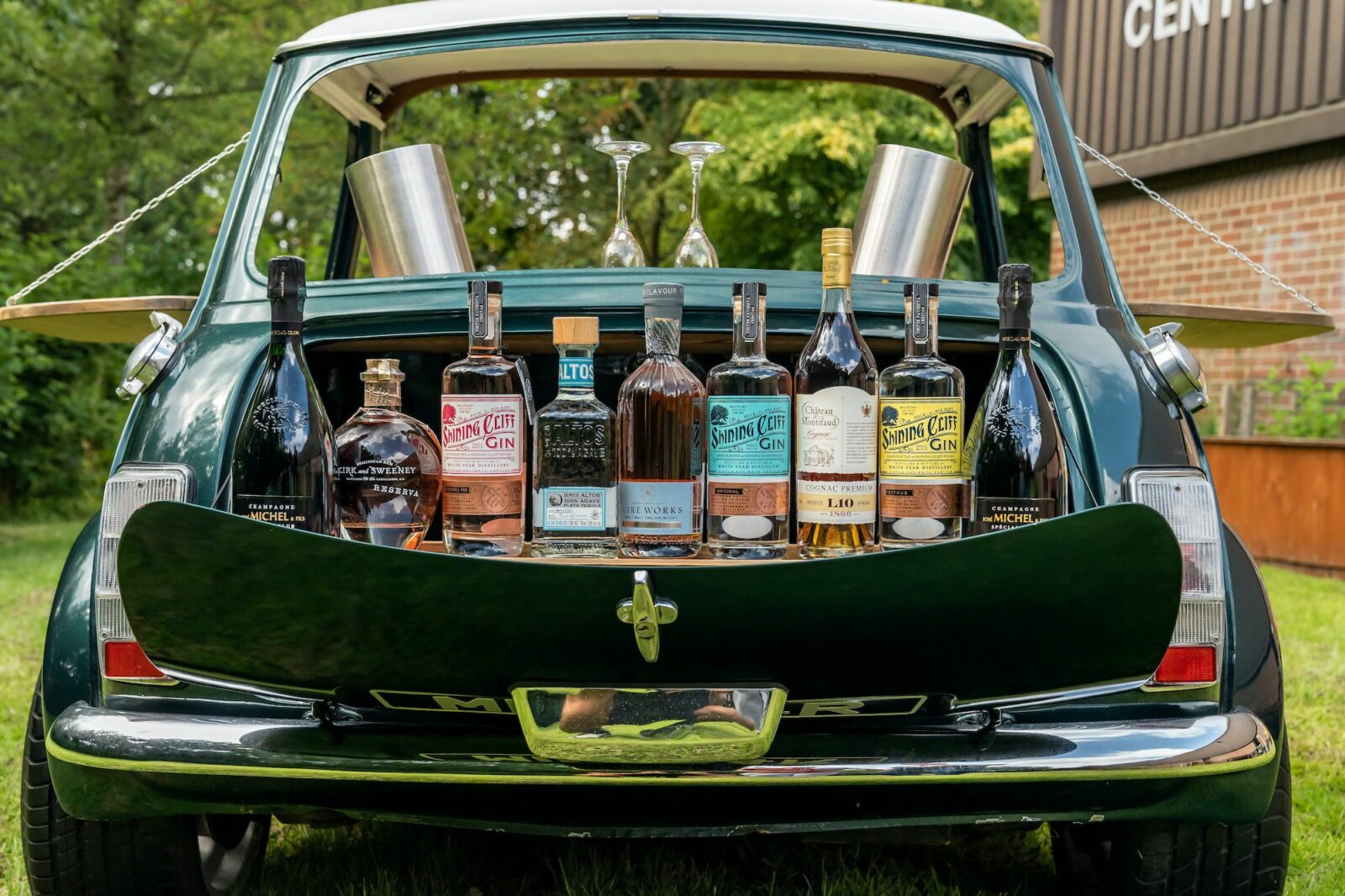 A "MiniBar" Made From A Real Mini Cooper