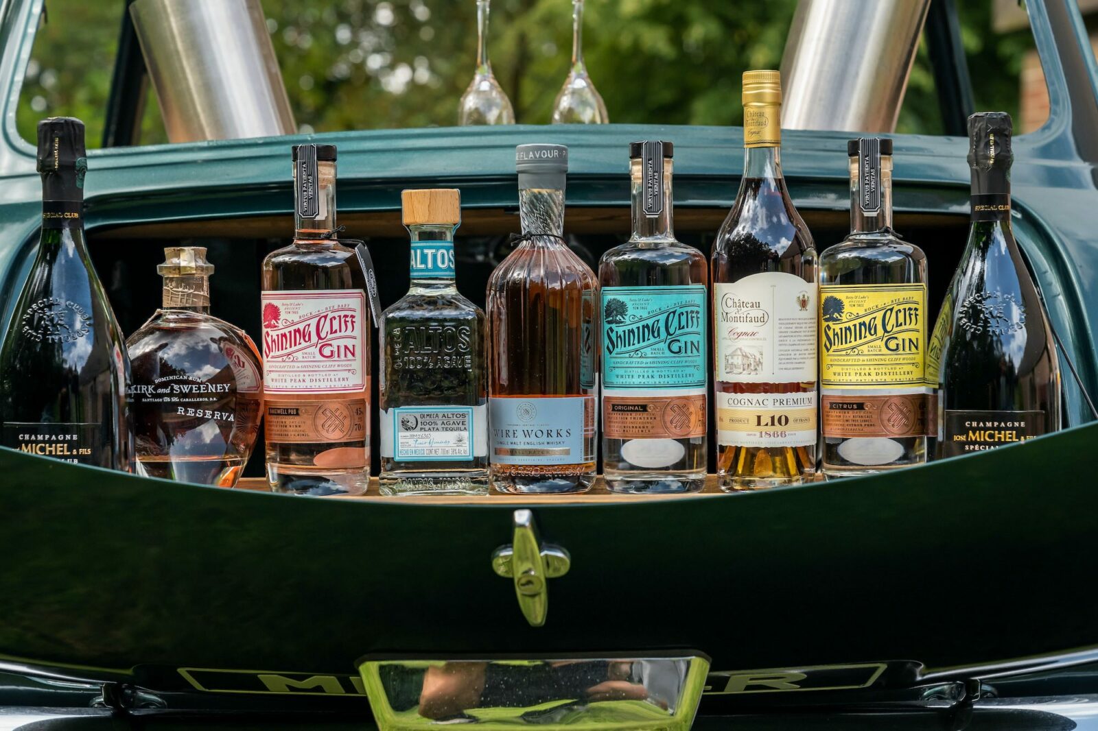 A "MiniBar" Made From A Real Mini Cooper