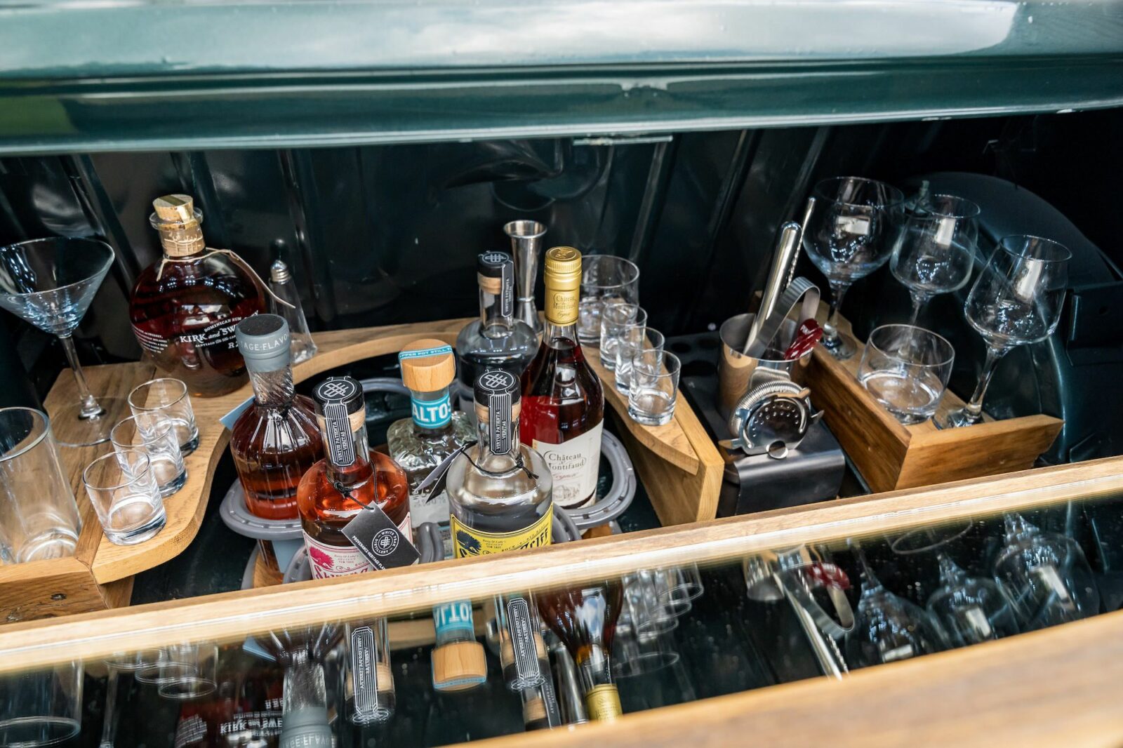 A "MiniBar" Made From A Real Mini Cooper