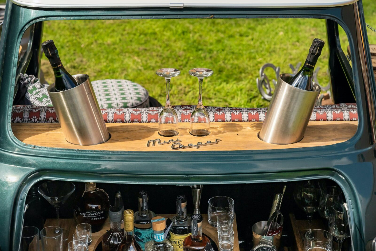 A "MiniBar" Made From A Real Mini Cooper