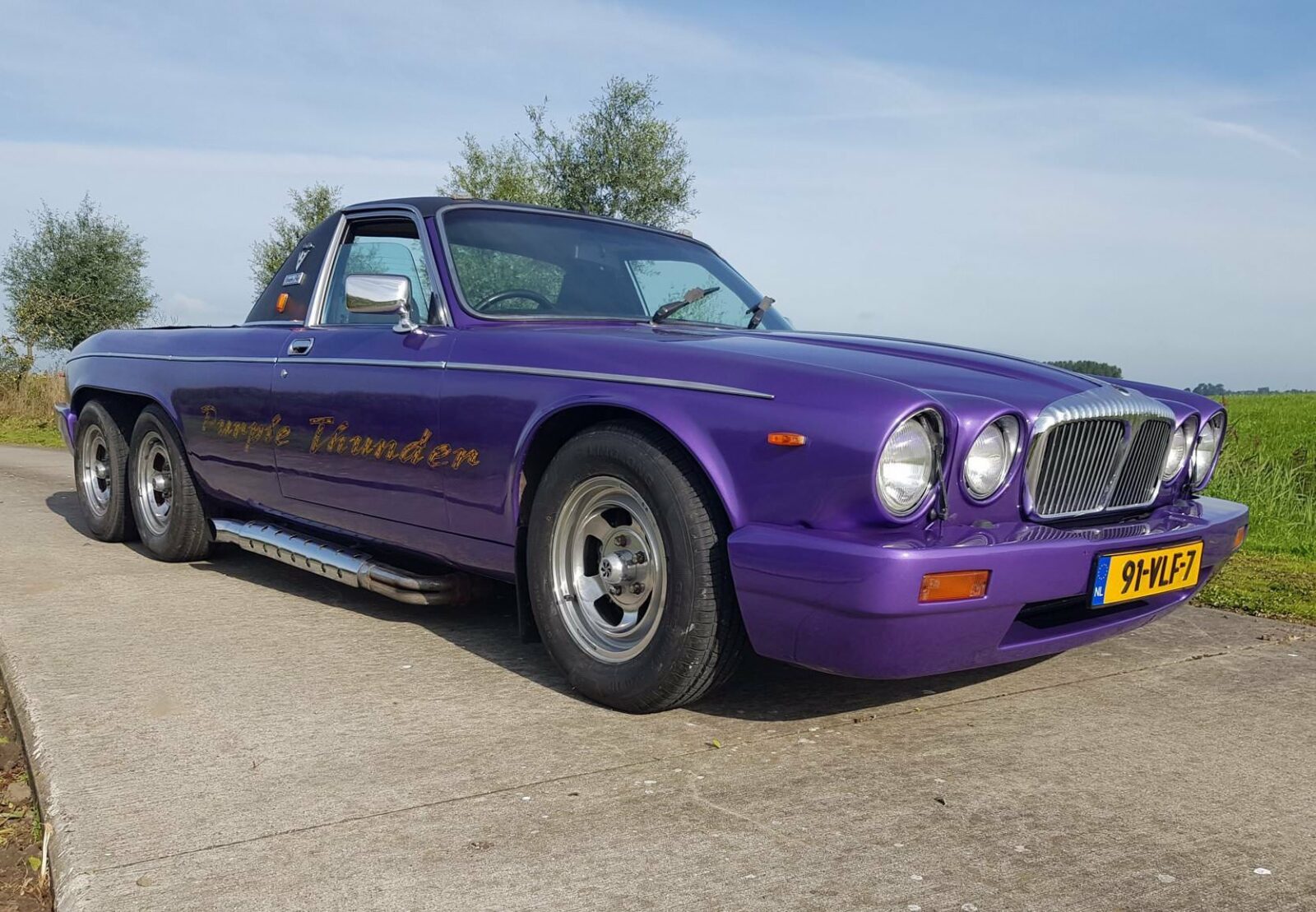 A Six-Wheeled V12 Daimler "Double Six" Pickup/Ute – $13,150+ USD